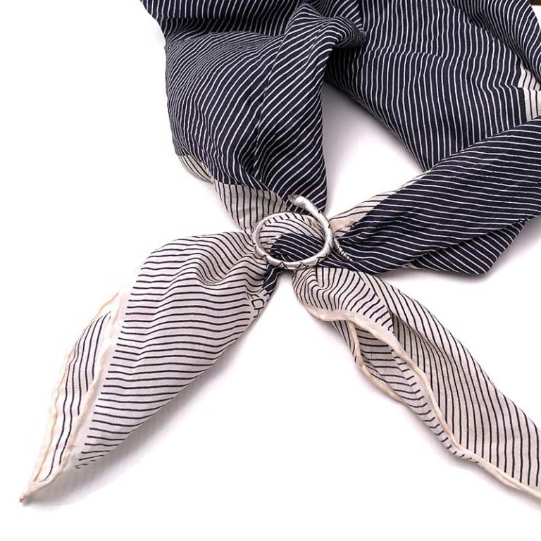 diamondback scarf slide – Shoshannah Frank
